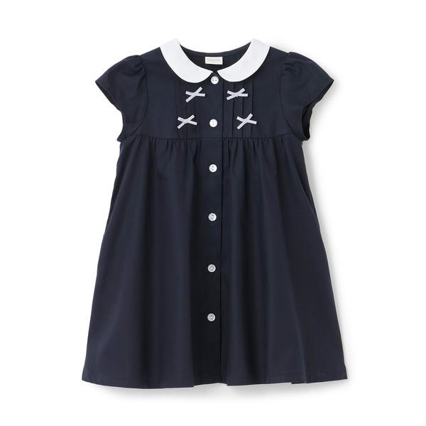 ZOZO問い合わせ番号:106875834ショップ:petit main，プティマインブランド:petit main，プティマイン商品名:ちびリボンピンタックワンピースカテゴリ:フォーマルスーツ/小物>スーツセットブランド品番:966...