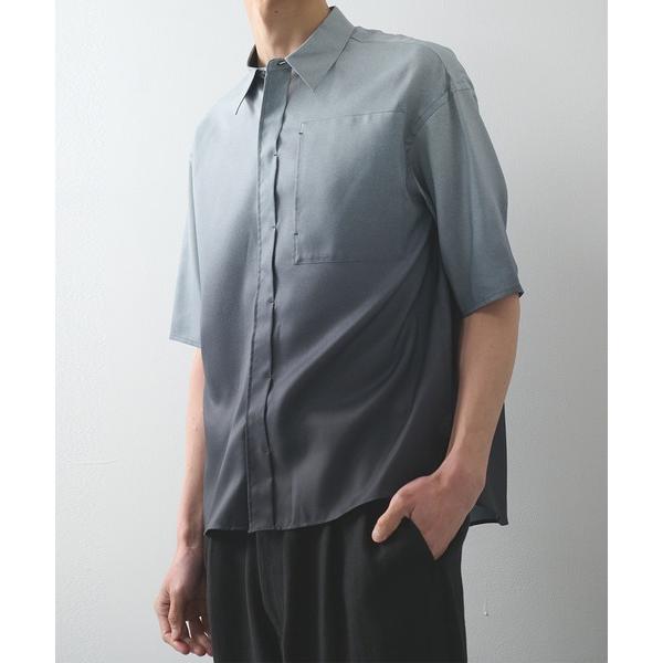 『タイムセール実施中』ZOZO問い合わせ番号:106875877ショップ:STUDIOUS MENS，ステュディオス メンズブランド:STUDIOUS，ステュディオス商品名:【STUDIOUS】GRADATION SHIRTS S.Sカテゴ...