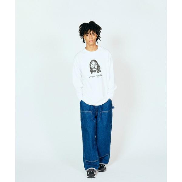 『タイムセール実施中』ZOZO問い合わせ番号:106878351ショップ:2A.M.，ツーエイエムブランド:THRIFTY LOOK，スリフティールック商品名:TRIFTY LOOK スリフティルック / ”NEW YORK” LS TEE...