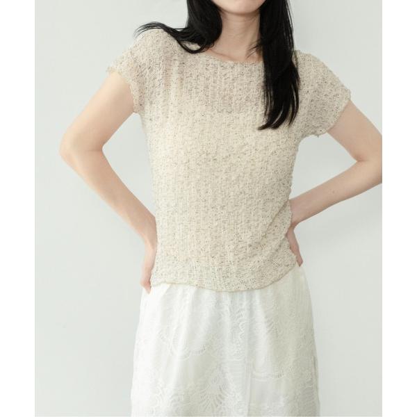 ZOZO問い合わせ番号:106878641ショップ:by muni:r，バイ ムニールブランド:on:nue，オンニュ商品名:【on:nue】[着用動画あり！] アソートコンパクトシャーリングカットソー /2026 SS COLLECTIO...
