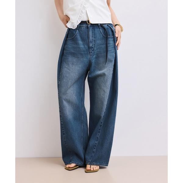 ZOZO問い合わせ番号:106878709ショップ:ADAM ET ROPE'，アダムエロペブランド:ADAM ET ROPE'，アダムエロペ商品名:【WEB限定】・【サステナブル】タックディティールワイドデニムワイドパンツカテゴリ:パンツ...