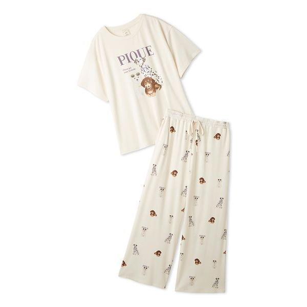 ZOZO問い合わせ番号:106878745ショップ:gelato pique，ジェラート　ピケブランド:gelato pique，ジェラートピケ商品名:【ONLINE限定】ファッションCATS＆DOGS ワンポイントTシャツ＆ロングパンツセ...