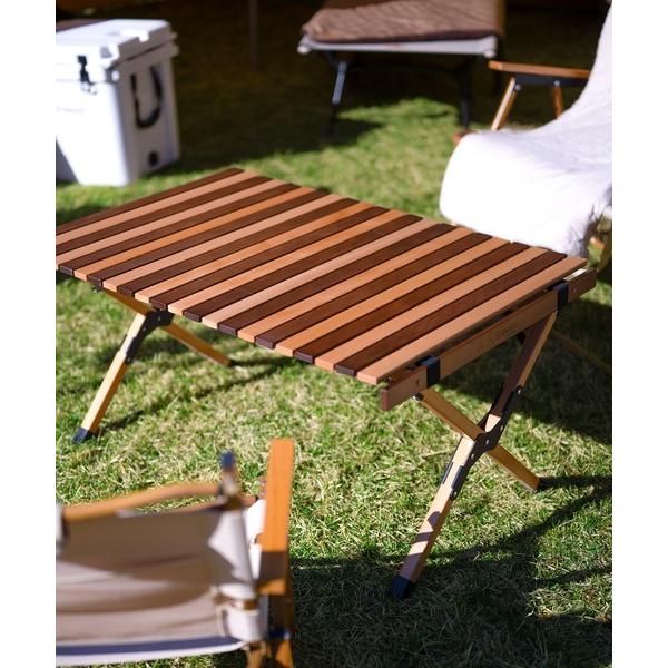ZOZO問い合わせ番号:106878834ショップ:aimoha，アイモハブランド:S'more，スモア商品名:Woodi Roll Table 90 Stripeカテゴリ:アウトドア/スポーツ>アウトドアグッズブランド品番:smor...