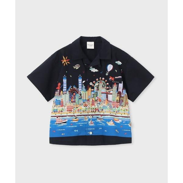 ZOZO問い合わせ番号:106878889ショップ:Paul Smith，ポール・スミスブランド:Paul Smith JUNIOR，ポールスミスジュニア，Paul Smith，ポールスミス商品名:ボーイズ オーシャン・シーサイド 半袖シャ...