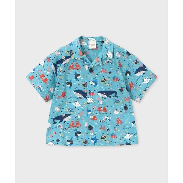 ZOZO問い合わせ番号:106878931ショップ:Paul Smith，ポール・スミスブランド:Paul Smith JUNIOR，ポールスミスジュニア，Paul Smith，ポールスミス商品名:ボーイズ オーシャン・シティスケープ 半袖...