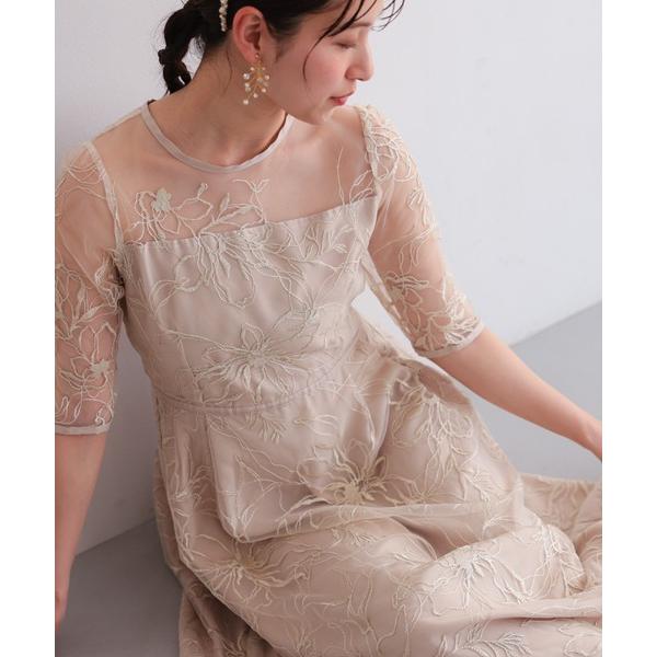 ZOZO問い合わせ番号:106879680ショップ:haremode，ハレモードブランド:haremode，ハレモード商品名:花柄刺繍フレアドレスカテゴリ:ワンピース/ドレス>ドレスブランド品番:326290素材:表地：ポリエステル1...