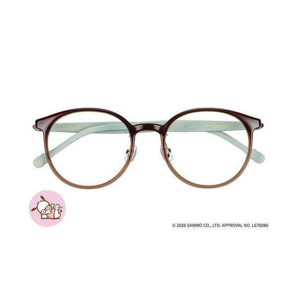 ZOZO問い合わせ番号:106879692ショップ:Zoff，ゾフブランド:Zoff，ゾフ商品名:Zoff｜POCHACCO ボストン型 メガネ｜ポチャッコ 軽量 眼鏡 伊達めがね ラバーテンプル ズレ落ち防止 度付きレンズ交換 度あり 度...