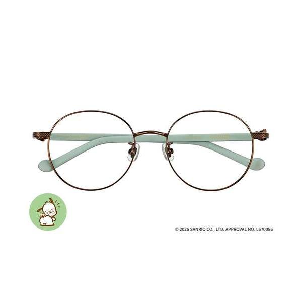 ZOZO問い合わせ番号:106879694ショップ:Zoff，ゾフブランド:Zoff，ゾフ商品名:Zoff｜POCHACCO ボストン型 メガネ｜ポチャッコ 軽量 眼鏡 伊達めがね ラバーテンプル ズレ落ち防止 度付きレンズ交換 度あり 度...
