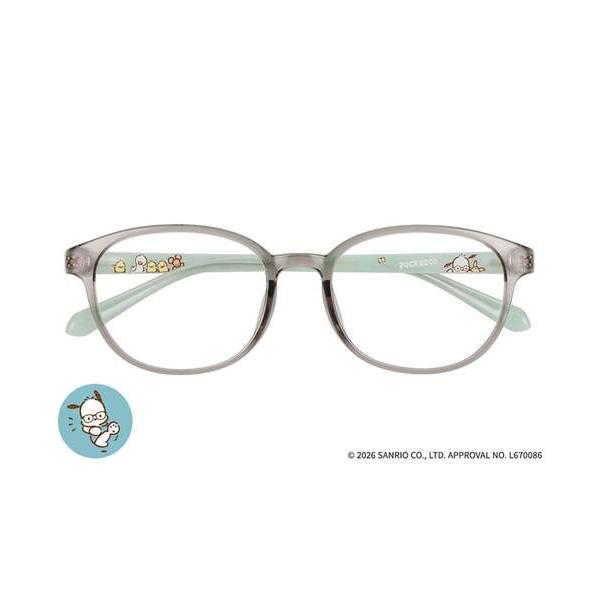 ZOZO問い合わせ番号:106879698ショップ:Zoff，ゾフブランド:Zoff，ゾフ商品名:Zoff｜POCHACCO ウェリントン型 メガネ｜ポチャッコ 軽量 眼鏡 伊達めがね ラバーテンプル ズレ落ち防止 度付きレンズ交換 度あり...