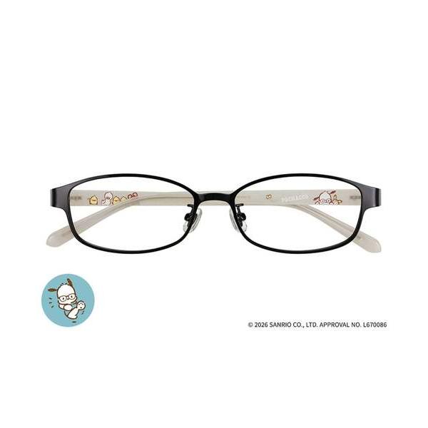 ZOZO問い合わせ番号:106879702ショップ:Zoff，ゾフブランド:Zoff，ゾフ商品名:Zoff｜POCHACCO スクエア型 メガネ｜ポチャッコ 軽量 眼鏡 伊達めがね ラバーテンプル ズレ落ち防止 度付きレンズ交換 度あり 度...