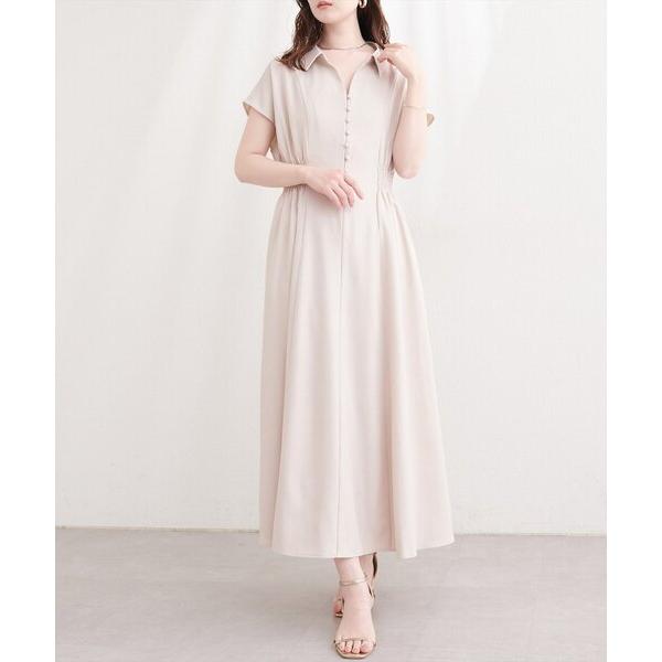 ZOZO問い合わせ番号:106879776ショップ:natural couture，ナチュラルクチュールブランド:natural couture，ナチュラルクチュール商品名:フロント釦スキッパーワンピースカテゴリ:ワンピース/ドレス>...
