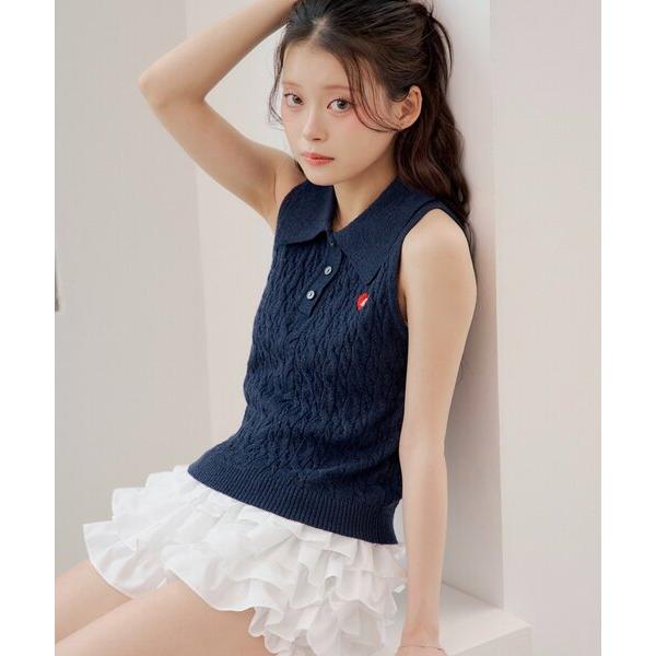 ZOZO問い合わせ番号:106879985ショップ:Chico，チコブランド:Chico，チコ商品名:ケーブルアメスリポロニットカテゴリ:トップス>ニット/セーターブランド品番:CHZ1061505A0001素材:本体：ポリエステル1...