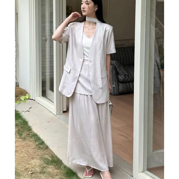 『タイムセール実施中』ZOZO問い合わせ番号:106880190ショップ:DRESS+，ドレス プラスブランド:DRESS PLUS，ドレスプラス，DRESS STAR，ドレス スター商品名:ショートスリーブジャケット ロングスカートカテゴ...
