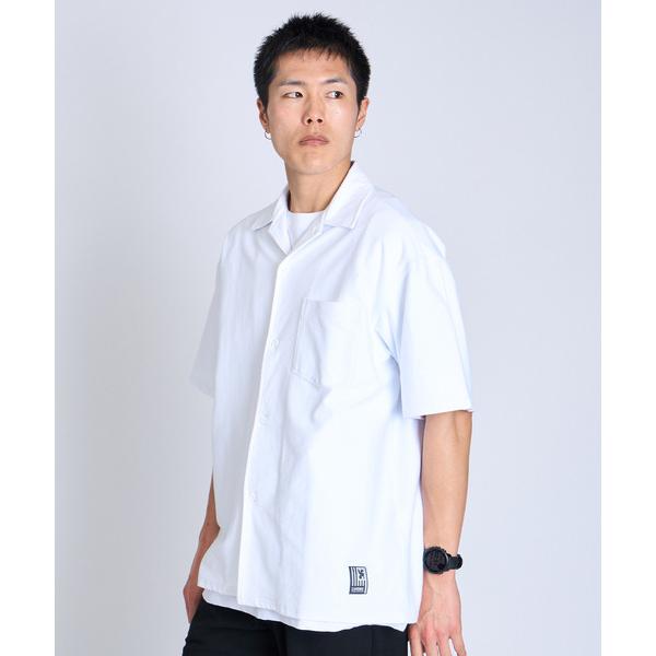 ZOZO問い合わせ番号:106880410ショップ:CHROME，クロームブランド:CHROME，クローム商品名:［ CHROME / クローム ］LSC SHIRT WIDE FIT OG LOGO / ライムストーン ケーブ シャツ ワ...