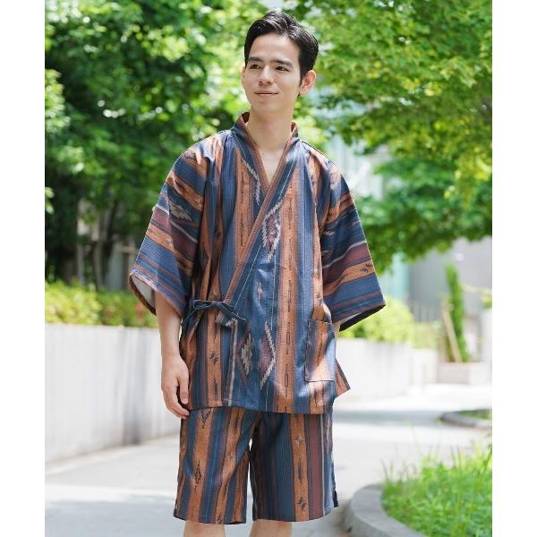 ZOZO問い合わせ番号:106880437ショップ:チチカカ，チチカカブランド:チチカカ，チチカカ商品名:ネイティブ総柄甚平カテゴリ:水着/着物・浴衣>浴衣ブランド品番:MPSJBC621素材:【トップス】ポリエステル97% ポリウレ...