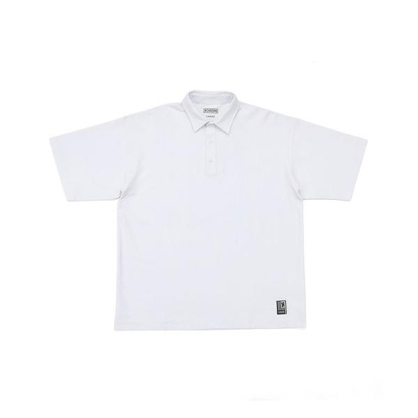 ZOZO問い合わせ番号:106880543ショップ:CHROME，クロームブランド:CHROME，クローム商品名:［ CHROME / クローム ］LSC POLO WIDE FIT OG LOGO / ライムストーン ケーブ ポロ ワイド...