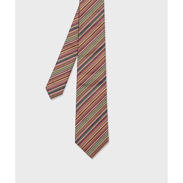 ZOZO問い合わせ番号:106880556ショップ:Paul Smith，ポール・スミスブランド:Paul Smith，ポールスミス商品名:シグネチャーストライプ タイ【160154 552ME】カテゴリ:フォーマルスーツ/小物>ネク...
