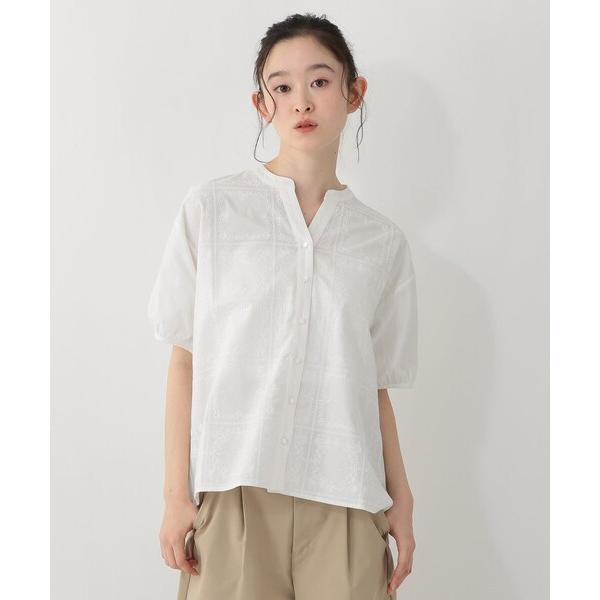 ZOZO問い合わせ番号:106916342ショップ:Afternoon Tea LIVING，アフタヌーンティー・リビングブランド:Afternoon Tea，アフタヌーンティー商品名:刺繍スキッパープルオーバーカテゴリ:トップス>T...