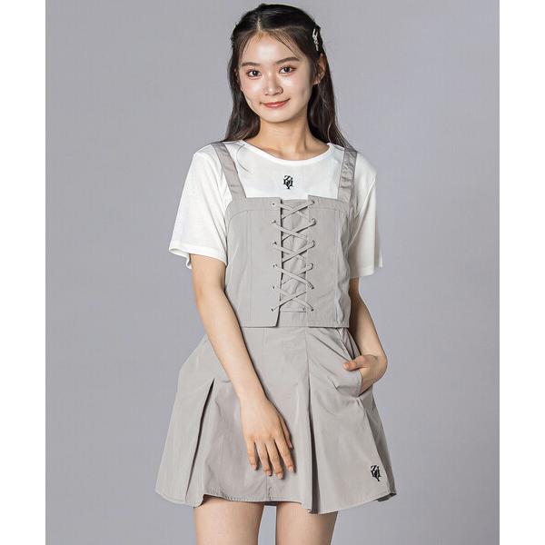 ZOZO問い合わせ番号:106916615ショップ:BEBE ONLINE STORE，ベベ オンラインストアブランド:ZIDDY，ジディ商品名:ビスチェ＆Tシャツ＆ボトム 3点セット(130~160cm)カテゴリ:ジャケット/アウター&g...
