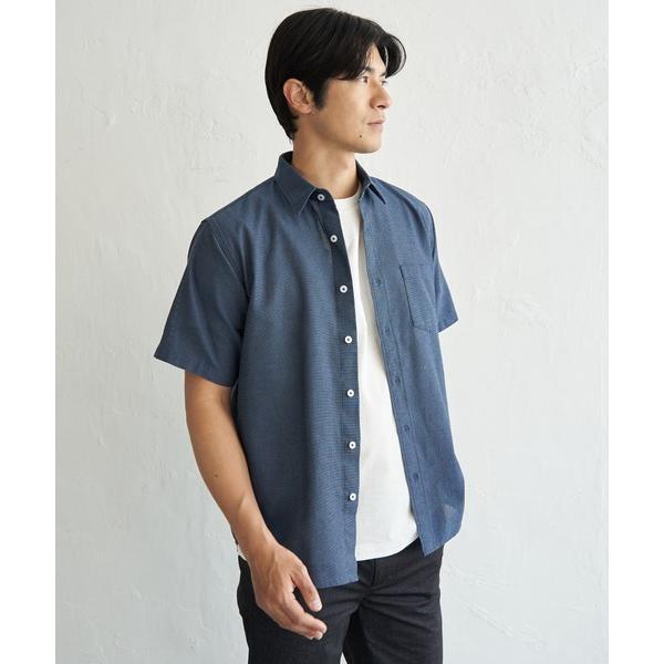 『セール実施中』ZOZO問い合わせ番号:106917393ショップ:ikka LOUNGE，イッカラウンジブランド:ikka，イッカ商品名:「MonoMax × 小泉孝太郎」冷感パナマレギュラーカラー半袖シャツ「小泉孝太郎さん着用モデル」カ...