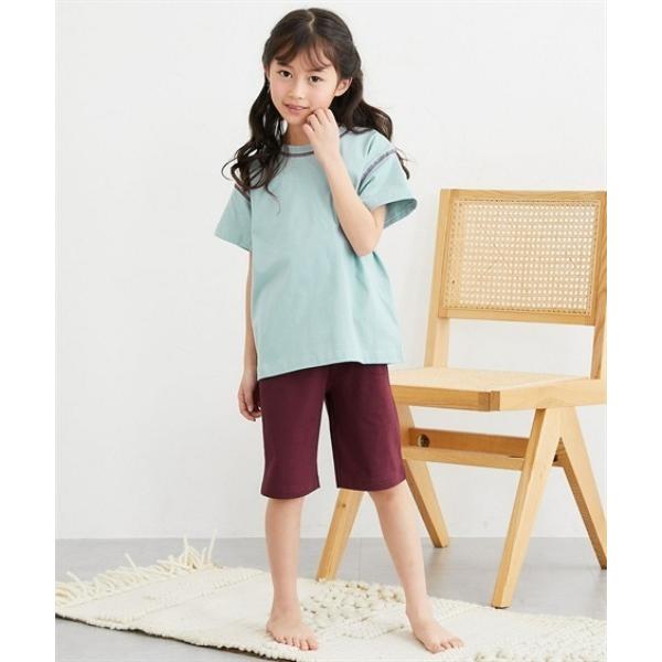 ZOZO問い合わせ番号:106917432ショップ:nissen，ニッセンブランド:QUNTSTYLE，キュントスタイル商品名:ゆるシルエット天竺半袖パジャマ　＜綿100％＞カテゴリ:ルームウェア>ルームウェア/パジャマブランド品番:...