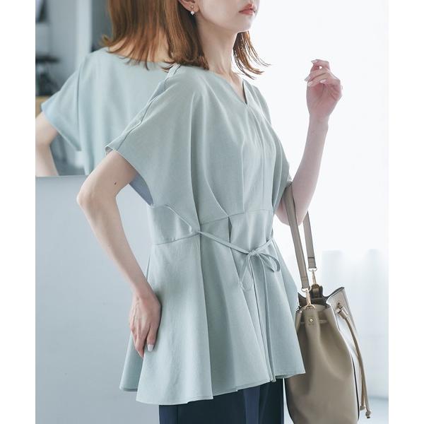 ZOZO問い合わせ番号:106917662ショップ:ROPE' PICNIC，ロぺピクニックブランド:ROPE' PICNIC，ロペピクニック商品名:ハートネックブラウス/接触冷感カテゴリ:トップス>シャツ/ブラウスブランド品番:20...