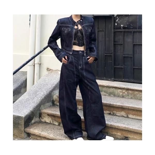 『タイムセール実施中』ZOZO問い合わせ番号:106918019ショップ:realize，レアリゼブランド:ARCHIVER，アーカイバ商品名:【Lp】デニムライダースジャケットセットアップカテゴリ:ジャケット/アウター>デニムジャケ...