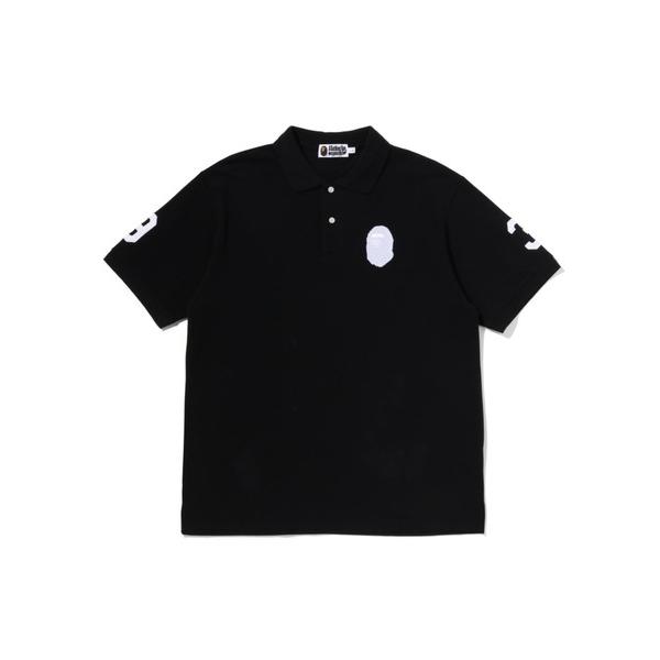 ZOZO問い合わせ番号:106918212ショップ:A BATHING APE，ア ベイシング エイプブランド:A BATHING APE，アベイシングエイプ商品名:LARGE APE HEAD RELAXED FIT POLOカテゴリ:ト...
