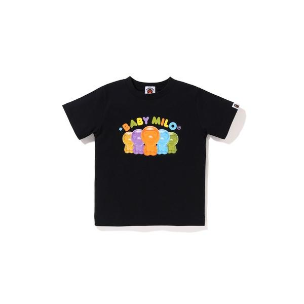 ZOZO問い合わせ番号:106918219ショップ:A BATHING APE，ア ベイシング エイプブランド:A BATHING APE，アベイシングエイプ商品名:BABY MILO GUMMY CANDY TEEカテゴリ:トップス&gt...