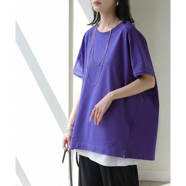 ZOZO問い合わせ番号:106918347ショップ:HUG.U，ハグユーブランド:HUG.U，ハグユー商品名:体感-3℃級 UVカット / 接触冷感 Tシャツ 「リリクール」カテゴリ:トップス>Tシャツ/カットソーブランド品番:g07...