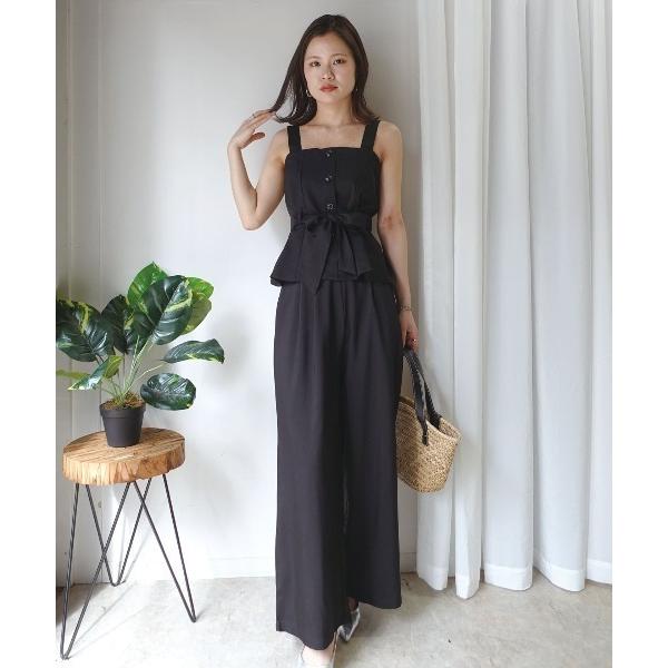 ZOZO問い合わせ番号:106918643ショップ:CORNERS，コーナーズブランド:CORNERS，コーナーズ商品名:リネンライクビスチェセットアップカテゴリ:オールインワン・サロペット>サロペット/オーバーオールブランド品番:2...