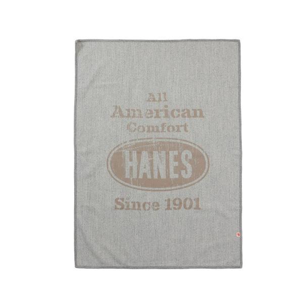ZOZO問い合わせ番号:106919023ショップ:Hanes，ヘインズブランド:HANES，ヘインズ商品名:【Hanes/ヘインズ】メンズ ビンテージプリント裏起毛ハーフサイズブランケットカテゴリ:インテリア>ブランケットブランド品...