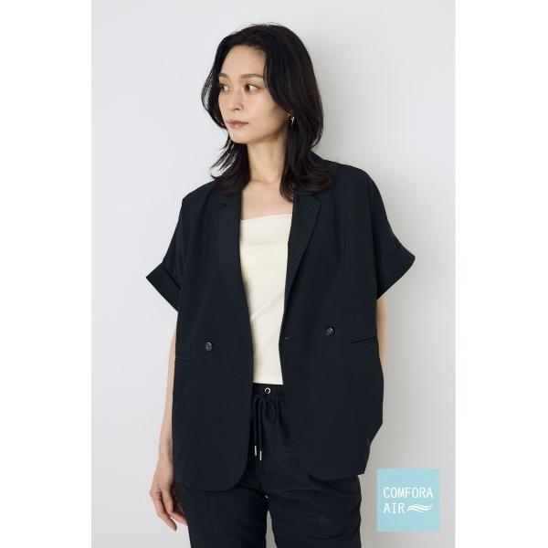 ZOZO問い合わせ番号:106919118ショップ:AZUL BY MOUSSY，アズールバイマウジーブランド:AZUL BY MOUSSY，アズールバイマウジー商品名:COMFORA AIRハーフスリーブジャケットカテゴリ:ジャケット/ア...