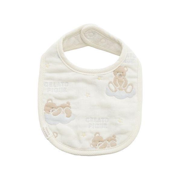 ※このアイテムは返品・交換対象外商品です。ZOZO問い合わせ番号:106919457ショップ:gelato pique，ジェラート　ピケブランド:gelato pique，ジェラートピケ商品名:【BABY】ドリーミーベア柄６重ガーゼスタイカ...