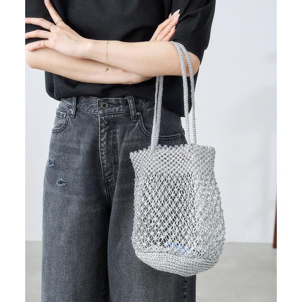 ZOZO問い合わせ番号:106920054ショップ:LE TALON，ルタロンブランド:The Bagmati，ザバグマティ，LE TALON，ルタロン商品名:THE BAGMATI/バクマティ メタリックメッシュ BAGカテゴリ:バッグ&...