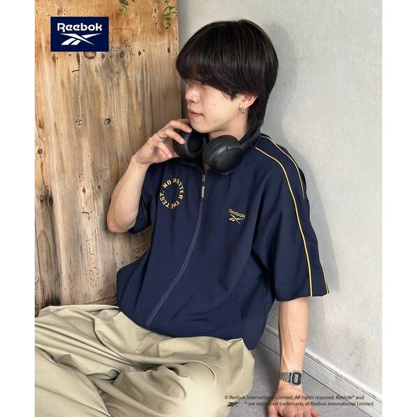 ZOZO問い合わせ番号:106920105ショップ:CPCM，シーピーシーエムブランド:Reebok，リーボック，CPCM，シーピーシーエム商品名:「Reebok」半袖トラックジャケットカテゴリ:ジャケット/アウター>ブルゾンブランド...
