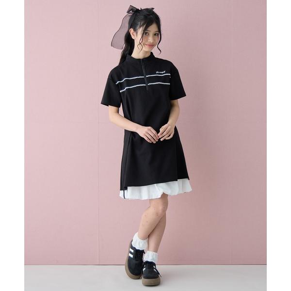 『タイムセール実施中』ZOZO問い合わせ番号:106920131ショップ:cross marche，クロスマルシェブランド:Amourire girl，アムリールガール，cross marche，クロスマルシェ商品名:ハーフジップ レース ...