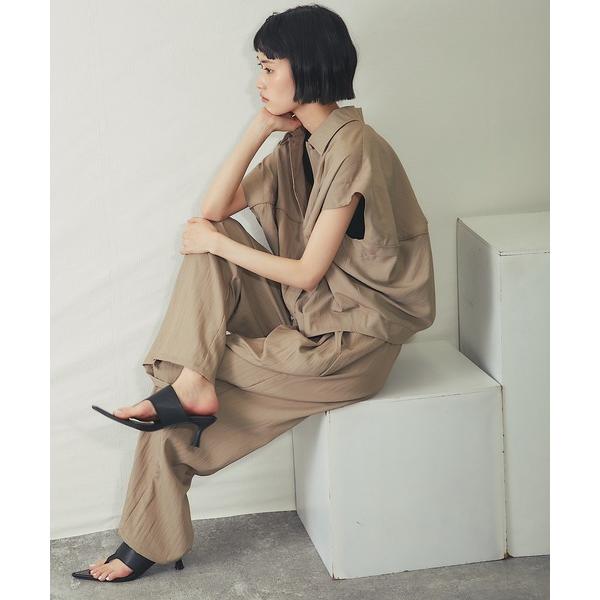 ZOZO問い合わせ番号:106920321ショップ:SMILE ORCHID，スマイルオーキッドブランド:ANOTHER S，アナザーエス商品名:セットアップ可タックワイドパンツカテゴリ:パンツ>その他パンツブランド品番:asF307...
