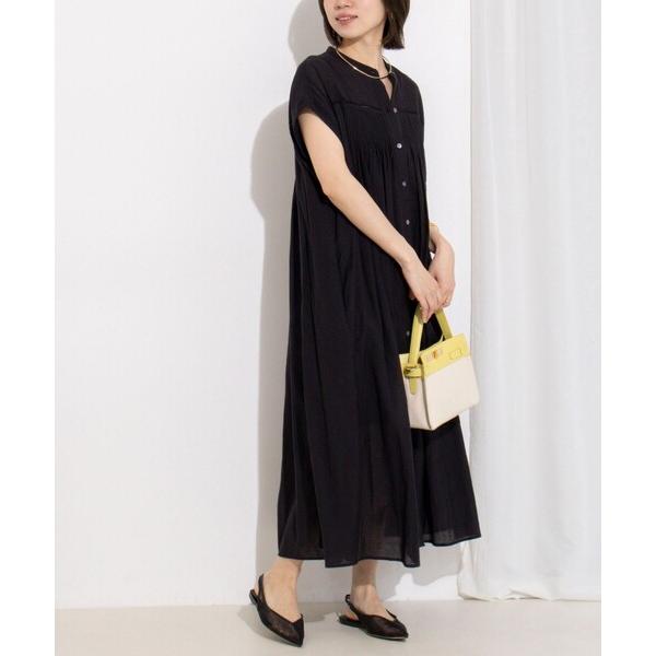 ZOZO問い合わせ番号:106920520ショップ:NOLLEY'S，ノーリーズブランド:NOLLEY'S，ノーリーズ商品名:ウォッシャブル前ボタンタックギャザーワンピースカテゴリ:ワンピース/ドレス>ワンピースブランド品番:6-02...