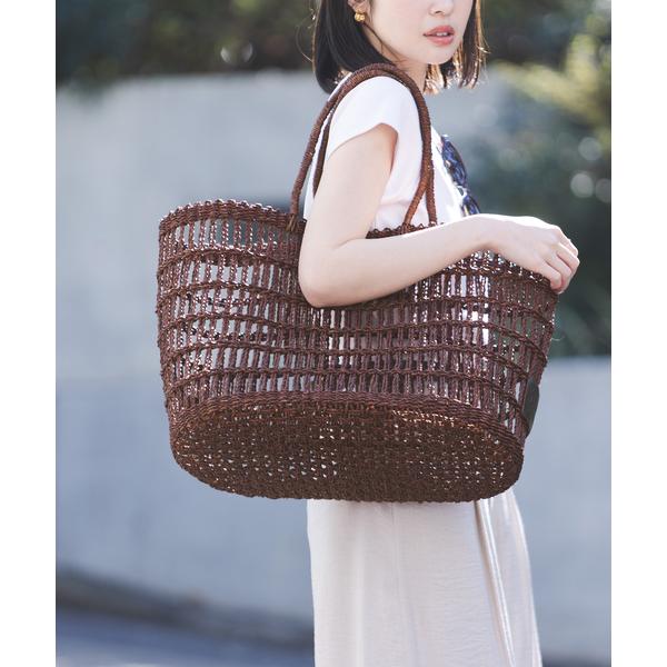 ZOZO問い合わせ番号:106920550ショップ:Spick &amp; Span，スピック アンド スパンブランド:NOBLE，ノーブル商品名:VARNY/ヴァーニー LIMA-LARGEカテゴリ:バッグ>かごバッグブランド品番:...