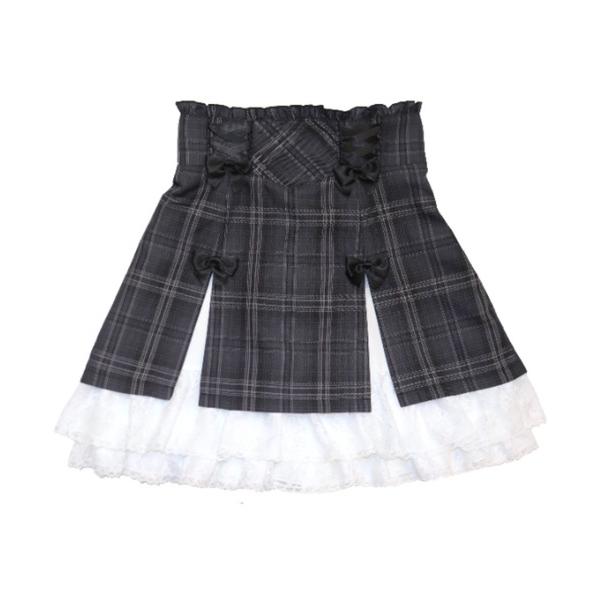 ZOZO問い合わせ番号:106921313ショップ:Secret Honey，シークレットハニーブランド:Secret Honey，シークレットハニー商品名:サイドレースアップスリット入りスカパンカテゴリ:スカート>スカートブランド品...