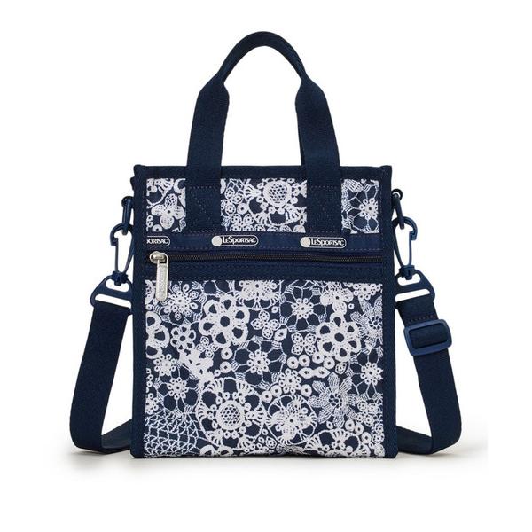 『タイムセール実施中』ZOZO問い合わせ番号:106955120ショップ:LeSportsac，レスポートサックブランド:LeSportsac，レスポートサック商品名:MINI N/S TOTE フローラルレースネイビーカテゴリ:バッグ&g...