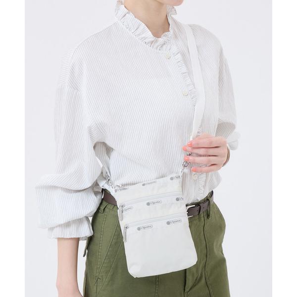 『タイムセール実施中』ZOZO問い合わせ番号:106955226ショップ:LeSportsac，レスポートサックブランド:LeSportsac，レスポートサック商品名:3 ZIP CROSSBODY メレンゲ2カテゴリ:バッグ>ショル...
