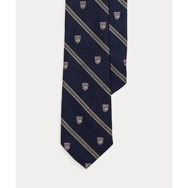 ZOZO問い合わせ番号:106957277ショップ:POLO RALPH LAUREN，ポロ ラルフ ローレンブランド:POLO RALPH LAUREN，ポロ ラルフ ローレン商品名:ストライプド ウールシルク クラブ ネクタイカテゴリ:...