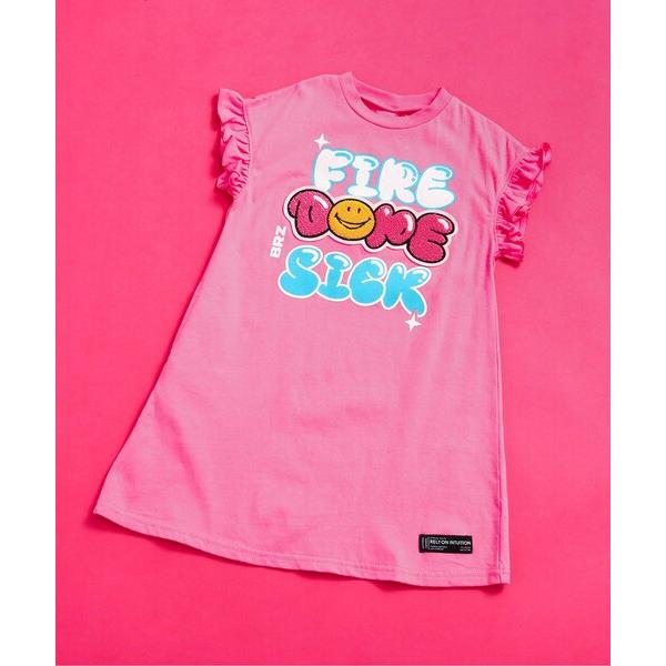 ZOZO問い合わせ番号:106957603ショップ:F.O.Online Store，エフオーオンラインストアブランド:BREEZE，ブリーズ商品名:【リンク】ネオンサガラワッペンワンピースカテゴリ:ワンピース/ドレス>ワンピースブラ...