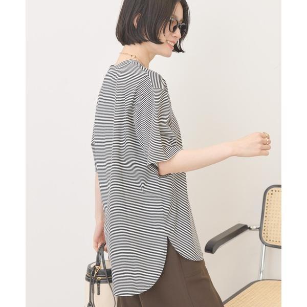 ZOZO問い合わせ番号:106957627ショップ:AMERICAN HOLIC，アメリカンホリックブランド:AMERICAN HOLIC，アメリカンホリック商品名:裾ラウンドTシャツカテゴリ:トップス>Tシャツ/カットソーブランド品...
