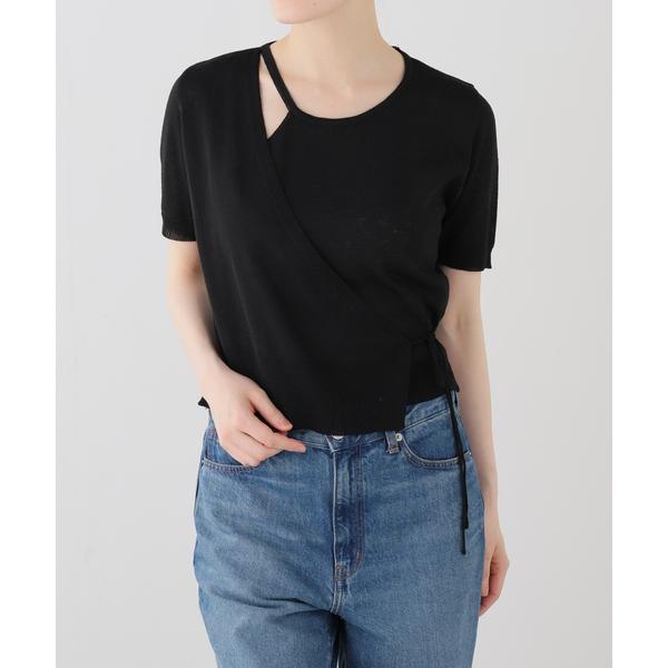 ZOZO問い合わせ番号:106957802ショップ:La TOTALITE，ラ トータリテブランド:La TOTALITE，ラトータリテ商品名:FLEK/フレック ショルダーカットアウトニットトップスカテゴリ:トップス>ニット/セータ...