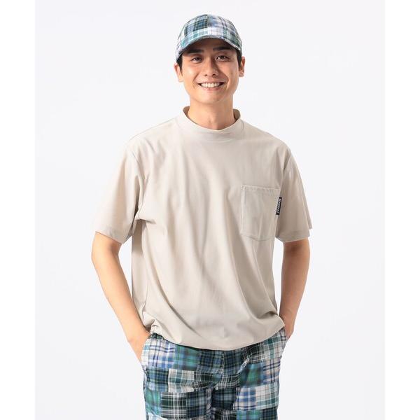 ZOZO問い合わせ番号:106957961ショップ:BEAMS GOLF，ビームスゴルフブランド:BEAMS GOLF，ビームスゴルフ商品名:〈MEN〉 ORANGE LABEL / ナイロン メッシュ モックネックシャツ（UVカット）カテ...
