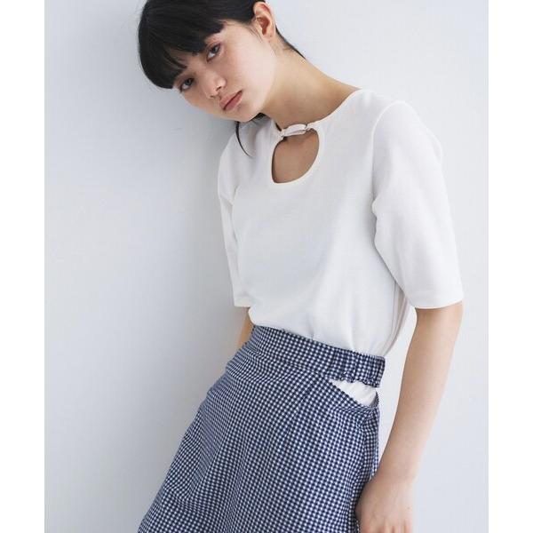 ZOZO問い合わせ番号:106958751ショップ:WORLD ONLINE STORE SELECT，ワールドオンラインストアセレクトブランド:CODE A，コードエー商品名:rib jersey point neck teeカテゴリ:ト...