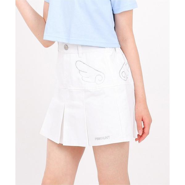 ZOZO問い合わせ番号:106959005ショップ:BABYDOLL，ベビードールブランド:PINKHUNT，ピンクハント商品名:PINKHUNT ポケット羽ストーンスカート 1669Kカテゴリ:スカート>デニムスカートブランド品番:...
